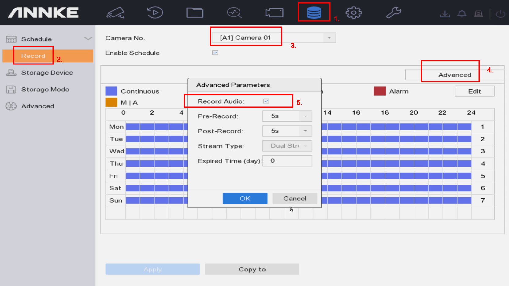 Annke Vision - How to Make The Cameras Record Audio? (AI Detection DVR ...