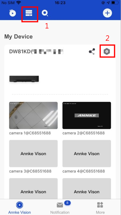 ANNKE VISION - How to Set Up Push Function of Motion Detection for ANNKE PoE cameras? (Without ...